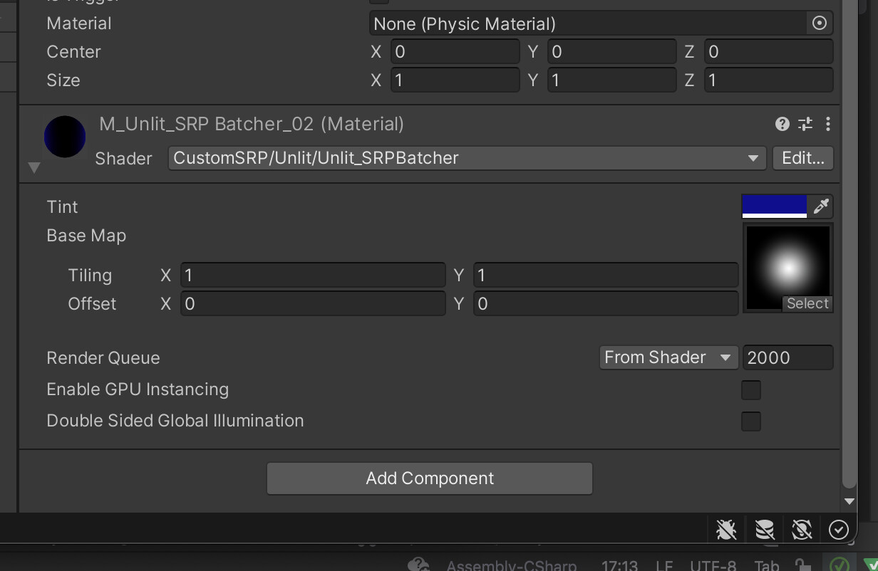 Danylo Hoshko Unity Scriptable Rendering Pipeline Devlog 5 Gpu Instancing Shaderfeature Vs