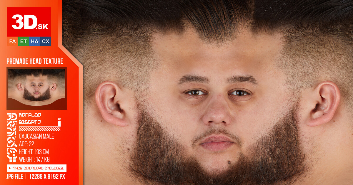 3D.SK - 3D.SK WEEKLY NEWS | Premade Head Textures