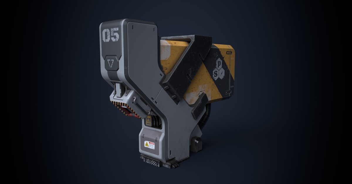 ArtStation - The use of Nanite for hard surface environments.