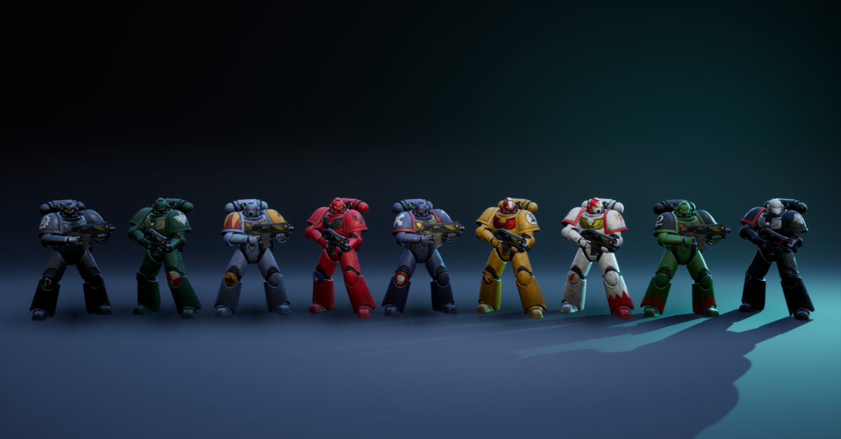 ArtStation - 1st Founding loyalist Chapters