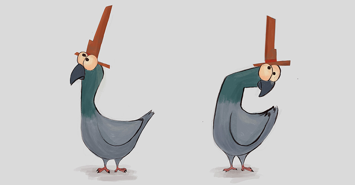 ArtStation - Learning some 2D skills - Character Design Course