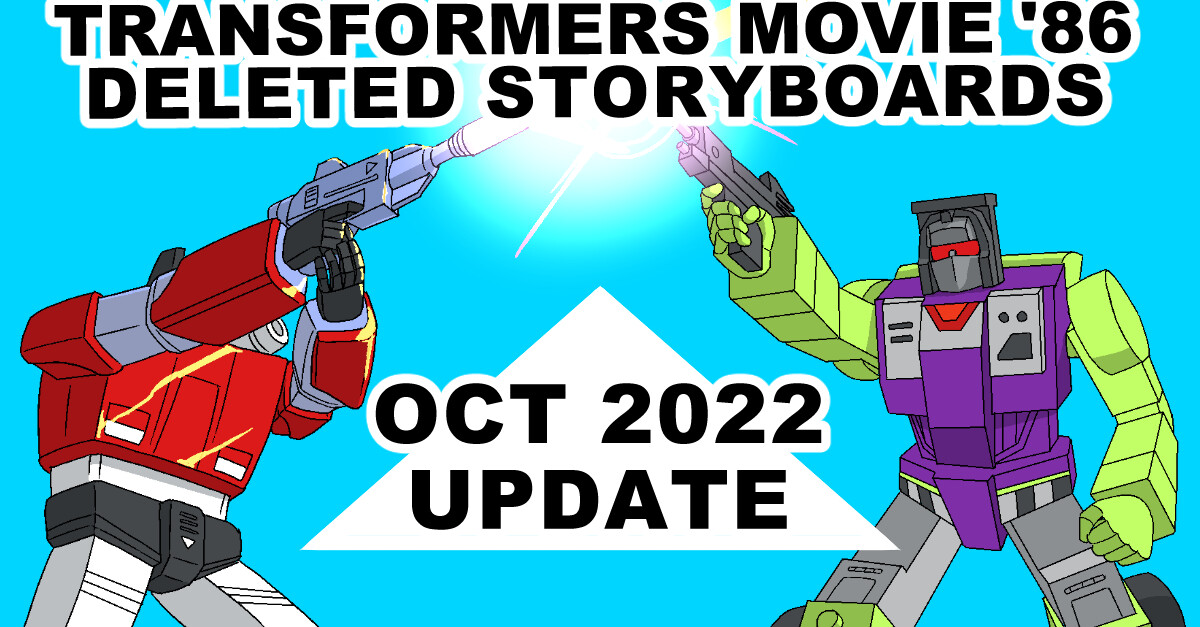 ArtistStan - Transformers Movie Deleted Storyboard Devastator OCT 2022 UPDATE