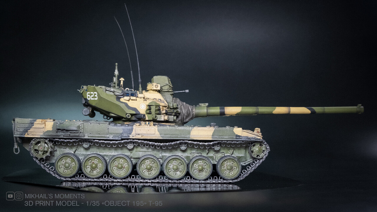 RenderDock - Object 195 printed by Mikhail Kolesnikov