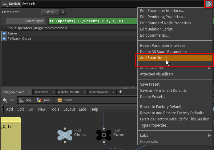 Fabrizio Bergamo - Houdini - Switch When Input is Empty