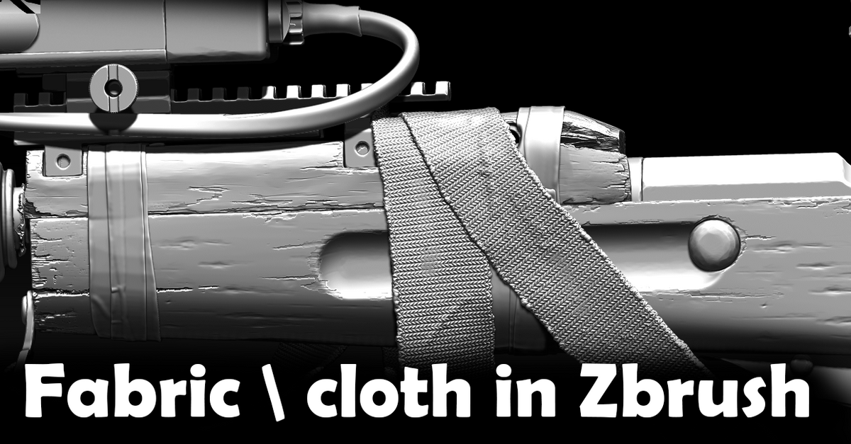 ArtStation - [ Tutorial ] Detailing of fabric \ cloth in Zbrush (Video ...
