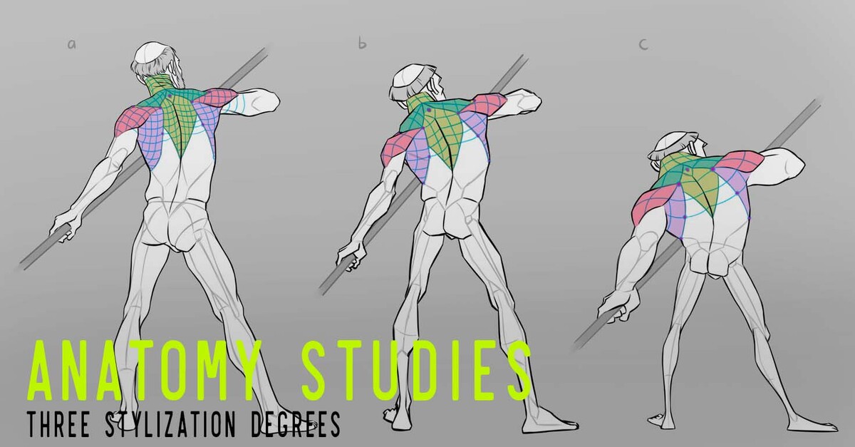 ArtStation - Anatomy studies. Part III