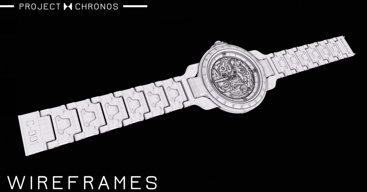 Florian Benedikt - Project Chronos / Watch Wireframes