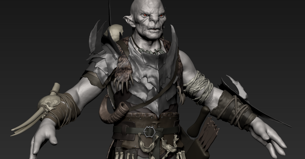 ArtStation - orc wip