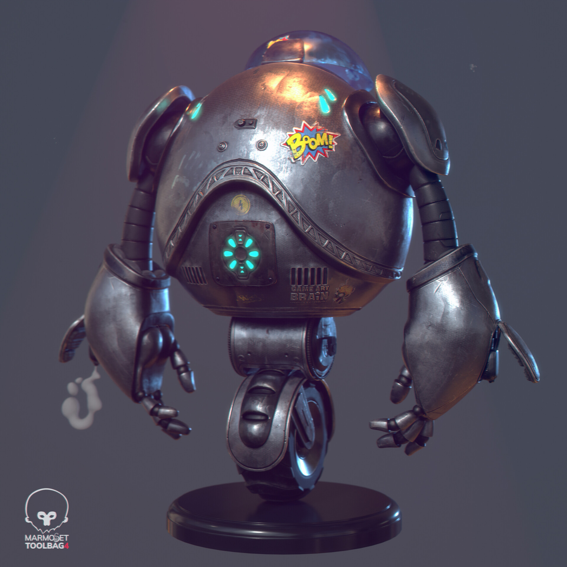 Game Art Brain - Creation & Consulting - Gibby's Mecha Suit, pt. 2 ...