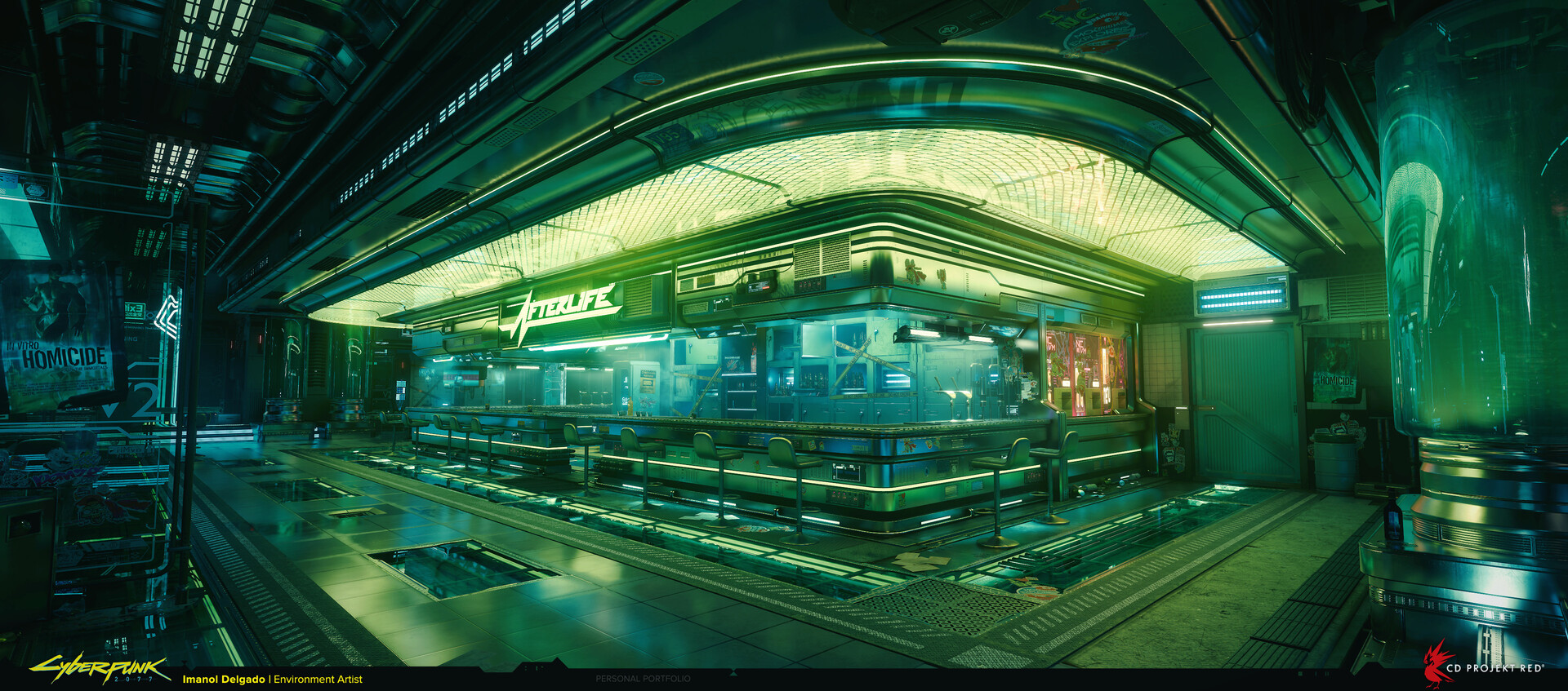 Imanol Delgado Salazar - Cyberpunk Edgerunners Featured Locations