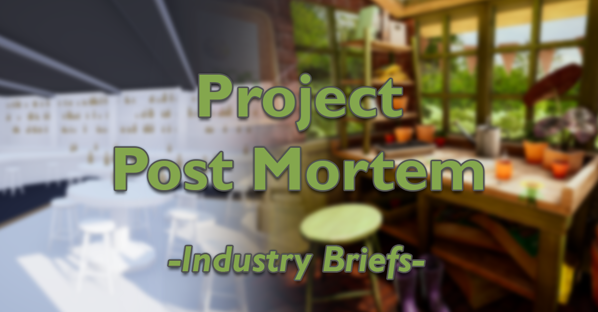 ArtStation - Industry Project Briefs - Post Mortem
