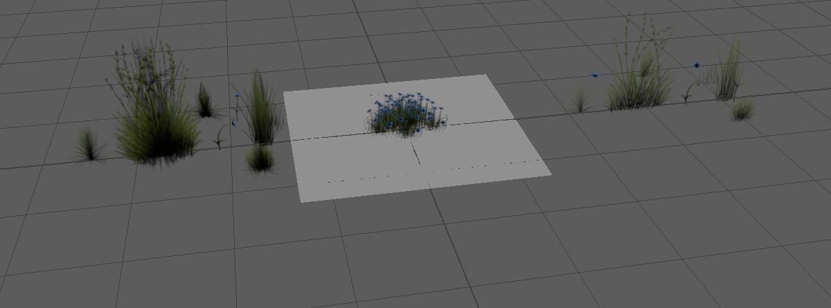 how to draw tufts of grass