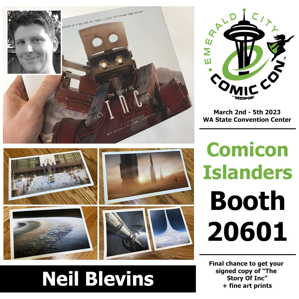 Neil Blevins - Event: Emerald City Comicon 2023