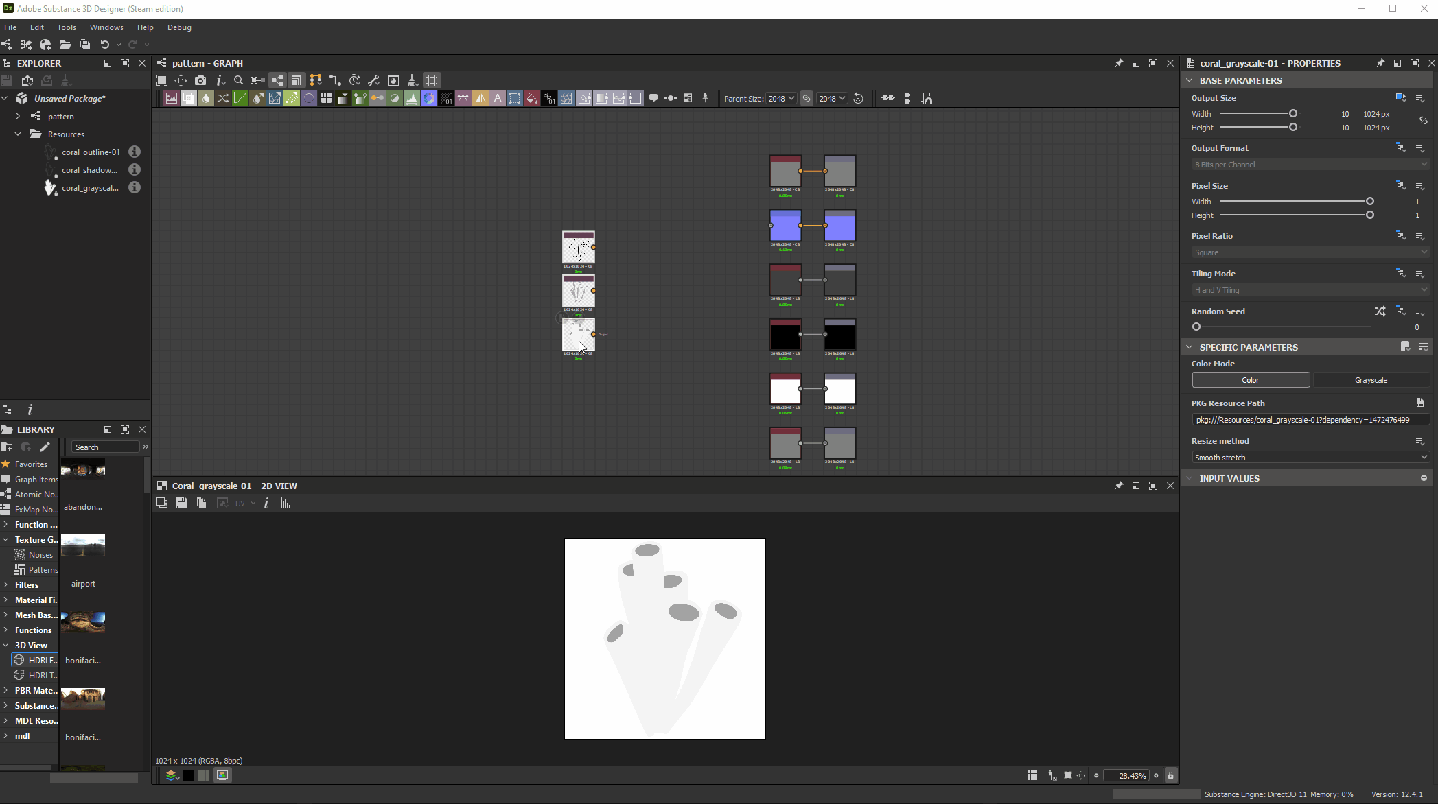 Céline Dameron - Build a stylized pattern using bitmaps in Substance ...