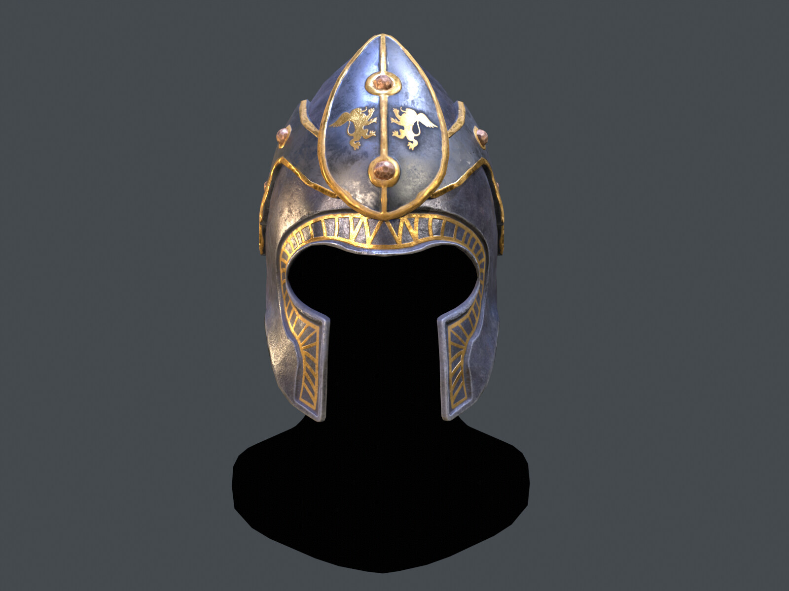 ArtStation - Knight Helmet