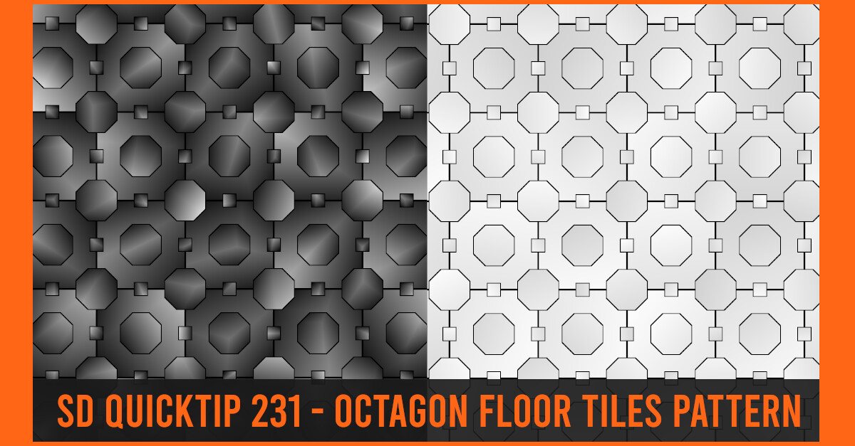 Martin Schmitter - Substance Designer Beginner Quicktip 231 (Octagon ...