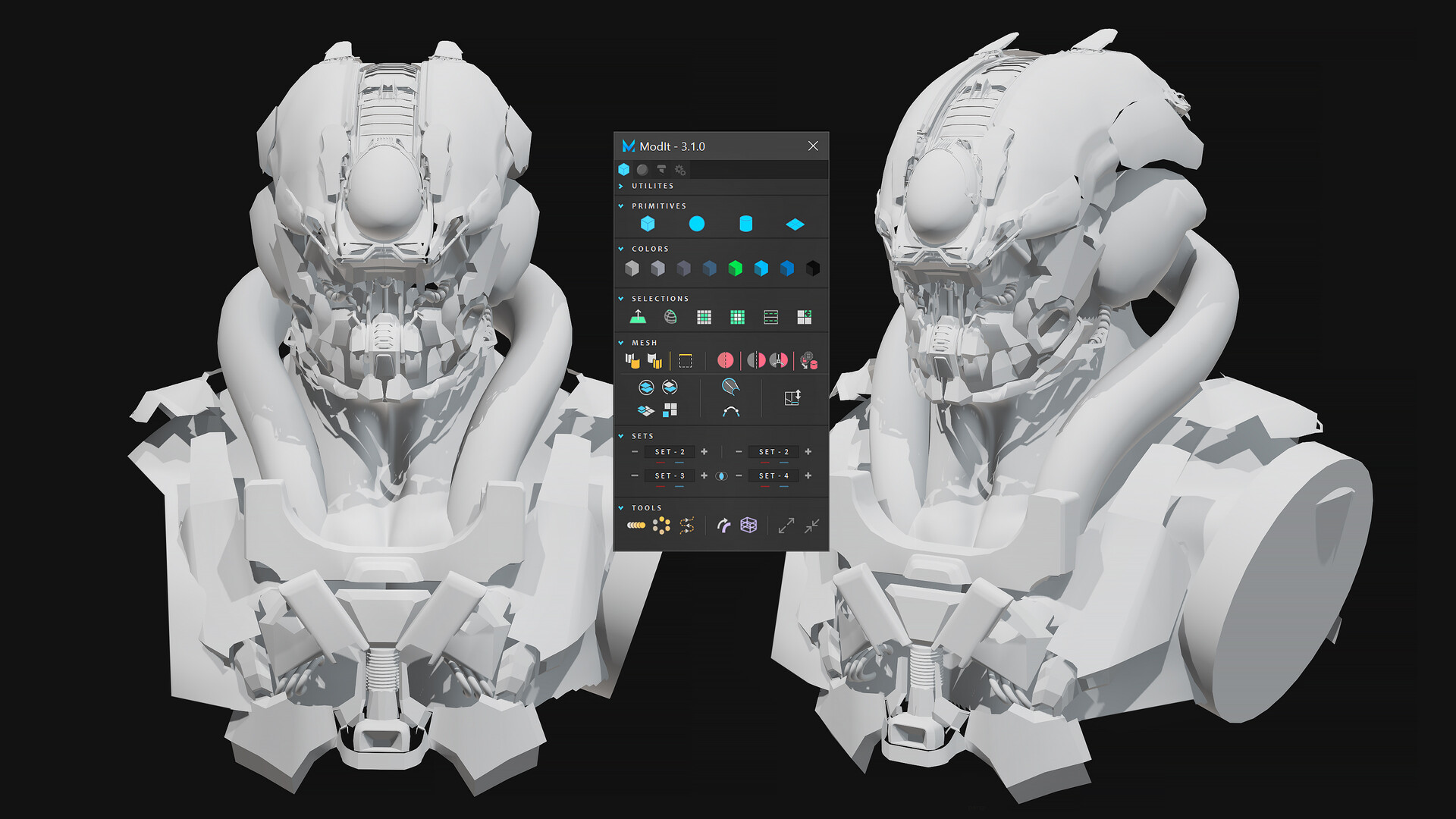 Wizix Modit 310 Update Hard Surface Modeling Script For Maya