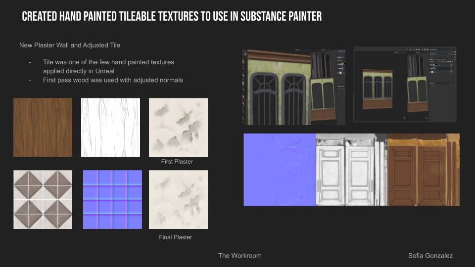 Sofia Gonzalez Portfolio - The Workroom: last part