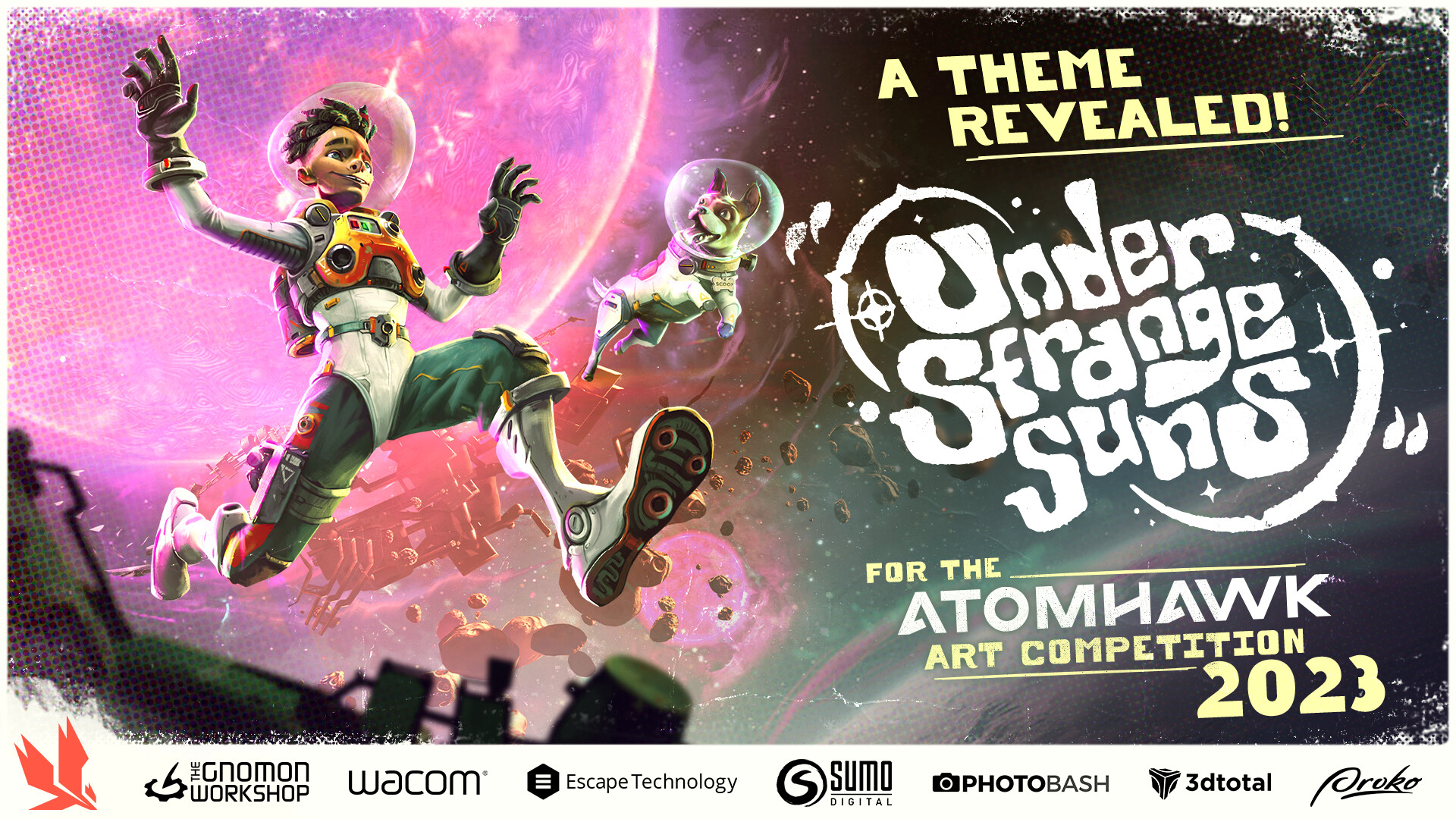 Atomhawk - Atomhawk reveal 7th Art Competition theme: 𝗨𝗻𝗱𝗲𝗿 𝗦𝘁𝗿𝗮𝗻𝗴𝗲 𝗦𝘂𝗻𝘀