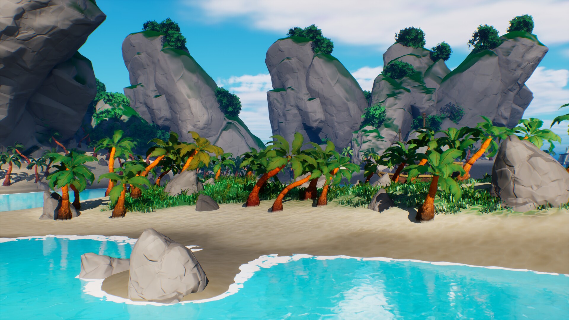 Manuel Fuentes - PCG Procedural environment studies UE5 - Stylized ...