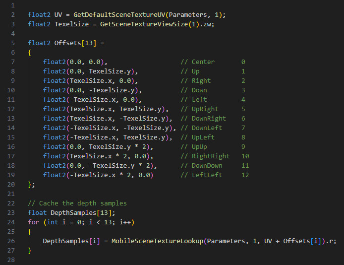 Laird WT - Edge Detection in Unreal Engine 5 Mobile Deferred Rendering ...