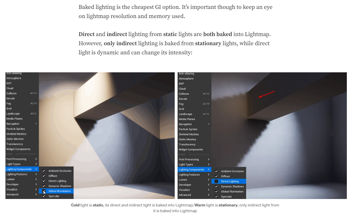 Iri Shinsoj - Lighting: Features cheat sheet