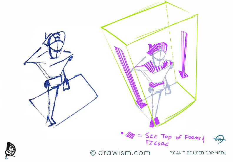 how to draw figure from any angle