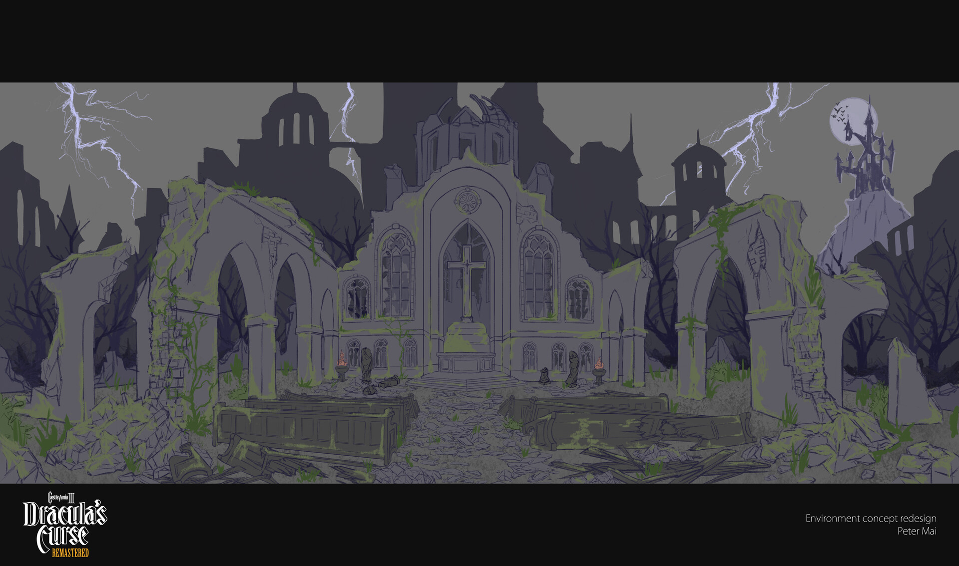 Peter Mai - Castlevania III: Dracula's Curse Remastered Fan Art: Part 1 ...