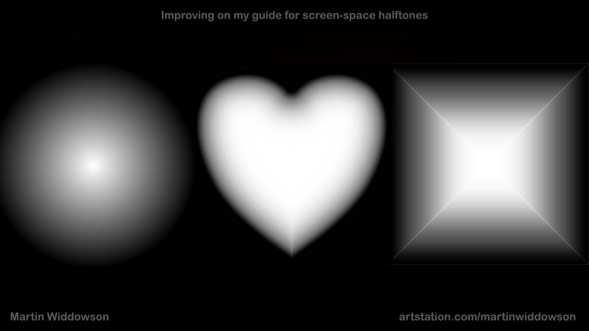 Martin Widdowson - Improving on my guide for Screen-Space Halftones.