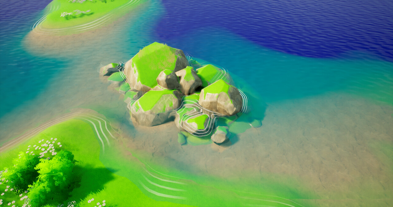 Viktoriia Zavhorodnia (akbutea) - Stylized Water Material Tutorial in UE