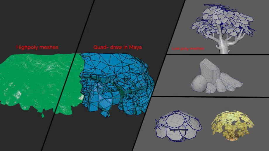 Thunder Cloud Studio - Stylized 3D Game Art Environment Workflow: Tips ...