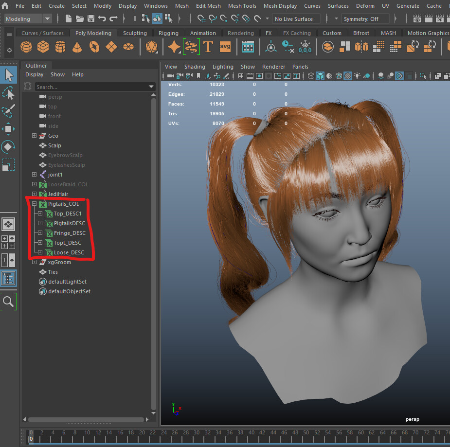 Leah McEwen - XGen to Unreal Engine 5 Breakdown + Simulation Setup
