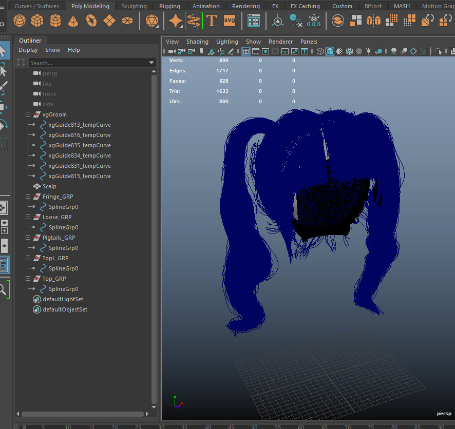 Leah McEwen - XGen to Unreal Engine 5 Breakdown + Simulation Setup