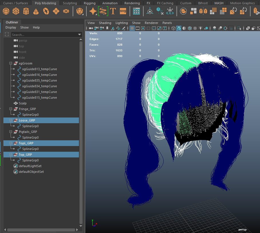 Leah McEwen - XGen to Unreal Engine 5 Breakdown + Simulation Setup