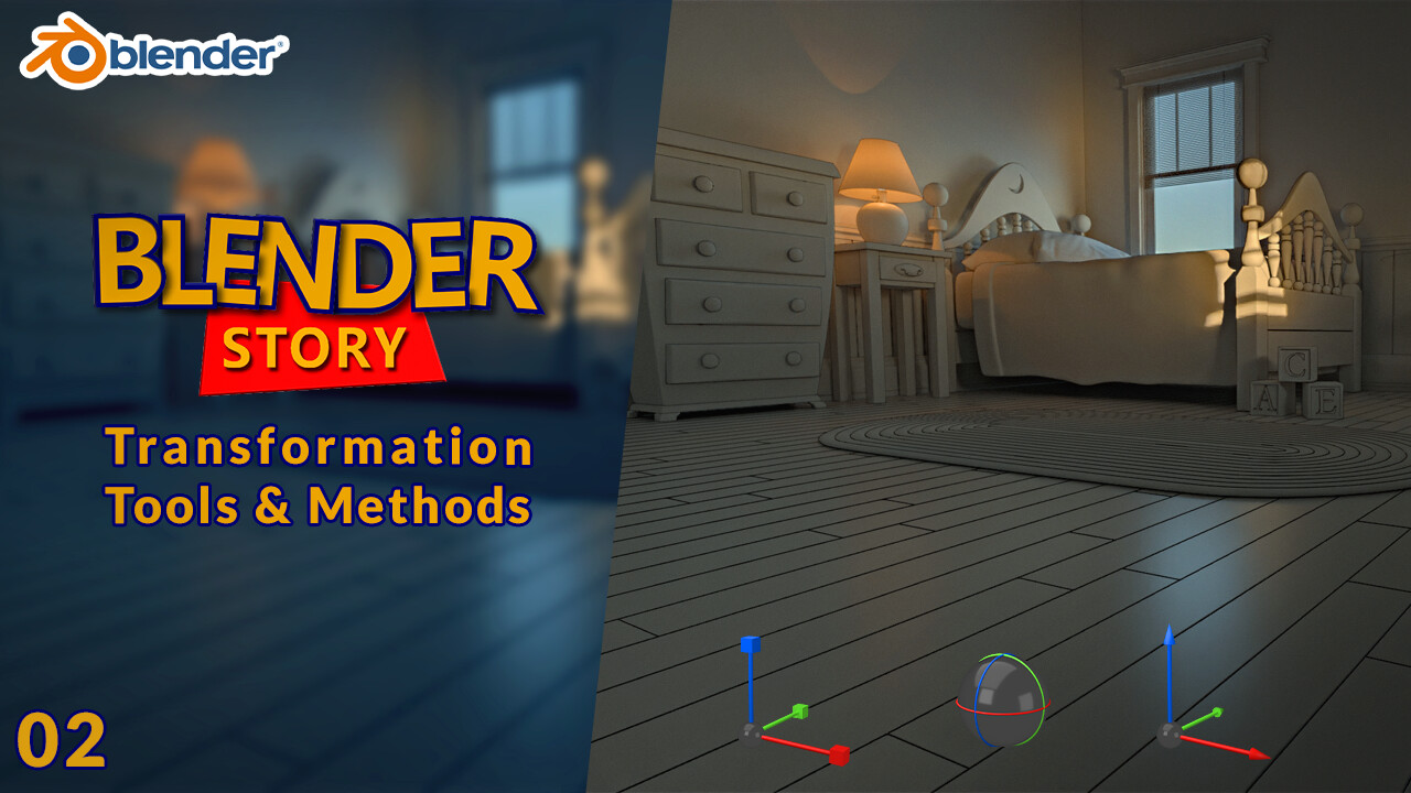 3D Assets Repository - Blender Story: From Zero to Andy's Room | Ep. 2 ...