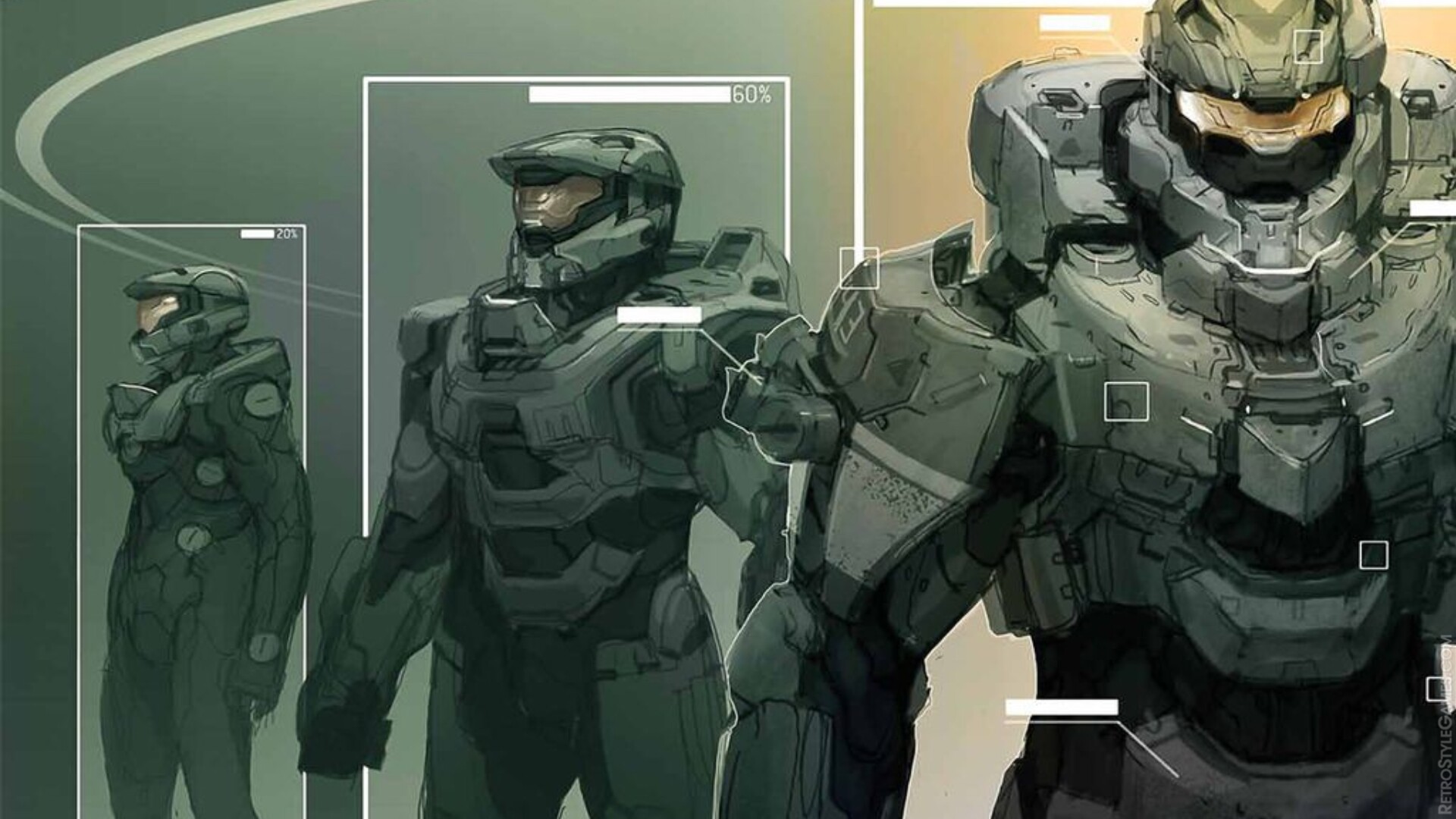 RetroStyle Games - The Comparison of Halo Art Style: From Halo 4 to ...