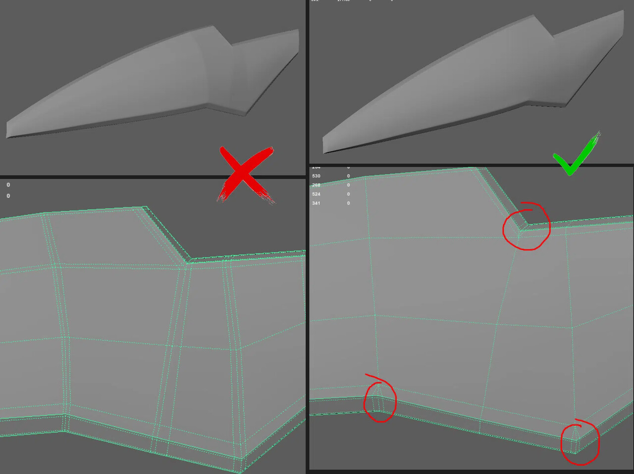 Thunder Cloud Studio - Topology for Low Poly Game Characters ...