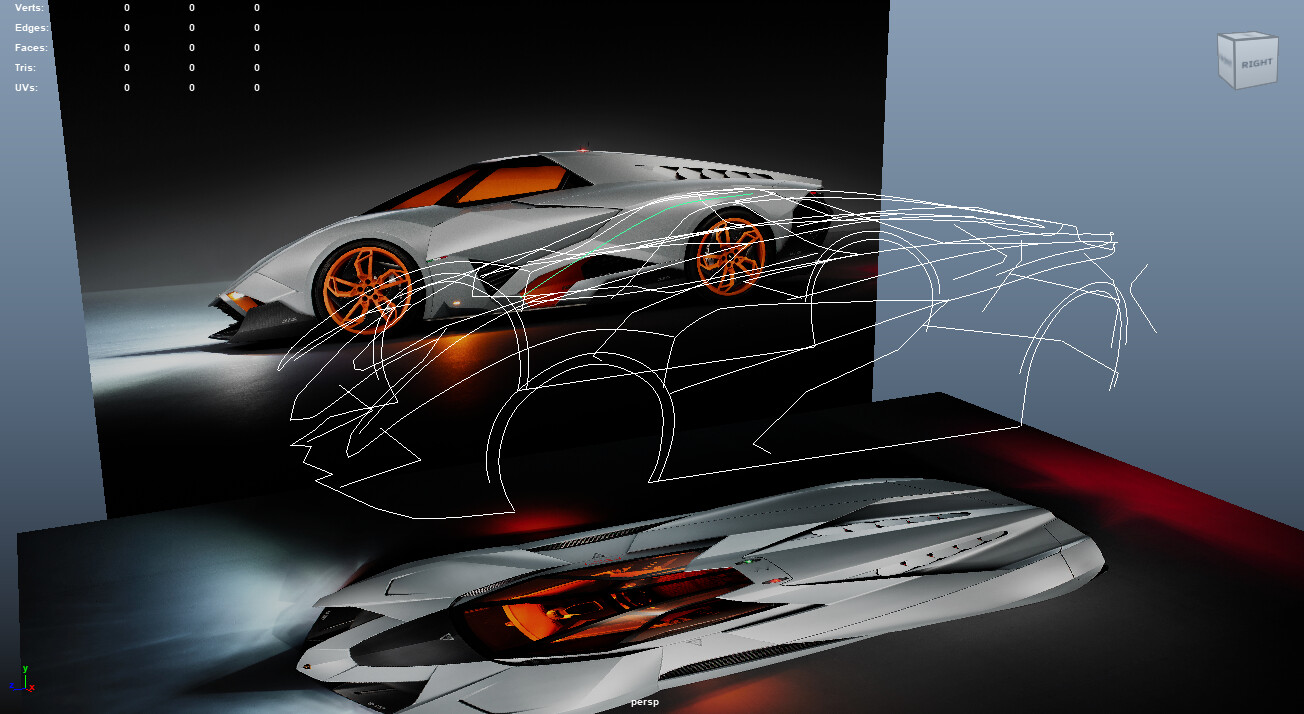 Concepto Del Lamborghini Egoista