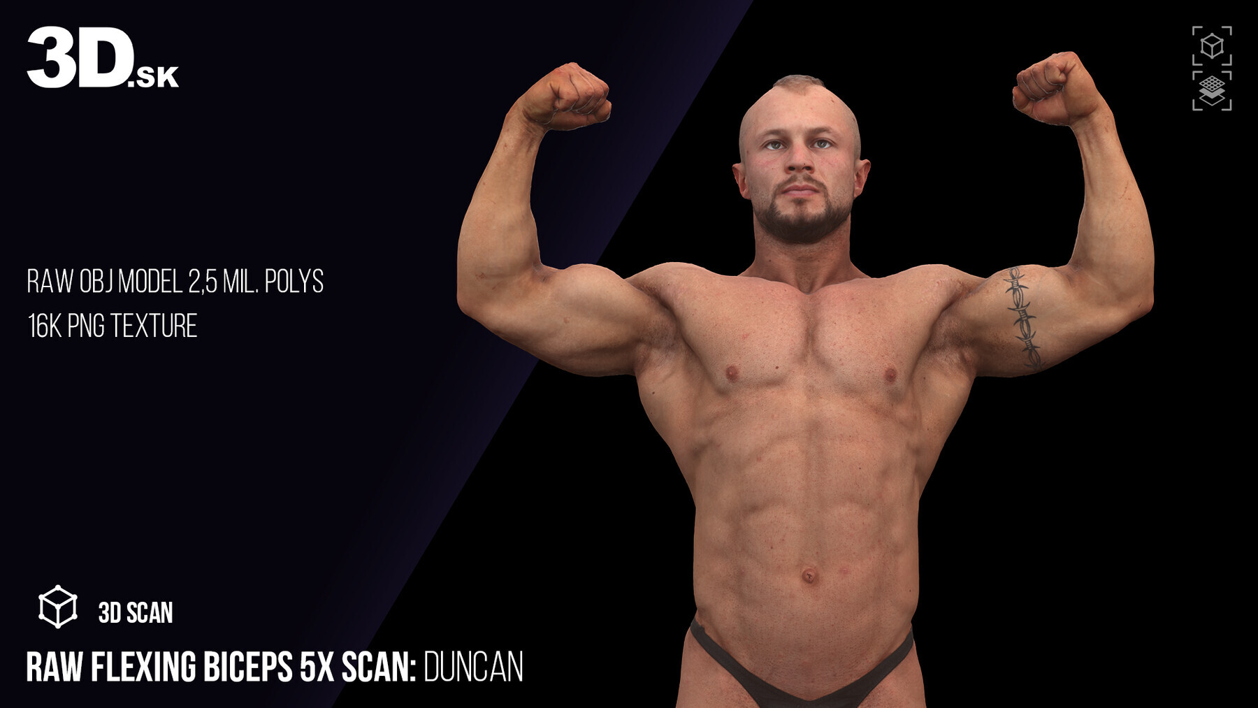 3D.SK - The Power of Flexing Scans: Elevate Your CG, VFX, and Game ...