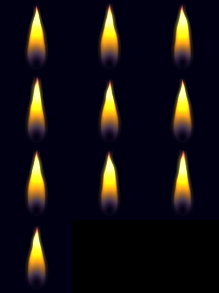 flame sprite sheet free