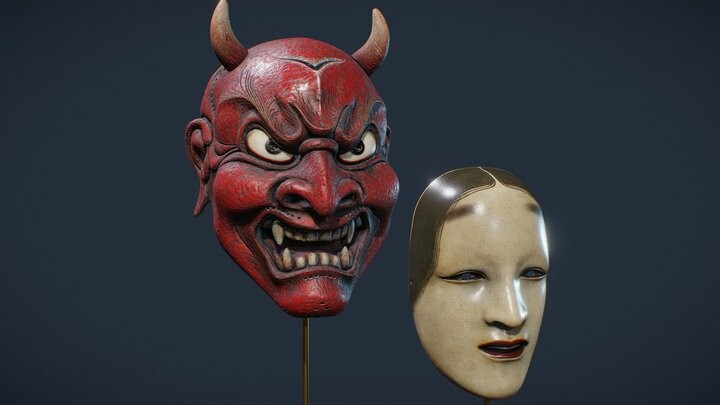 ArtStation - Mystery Masks/ Game Asset