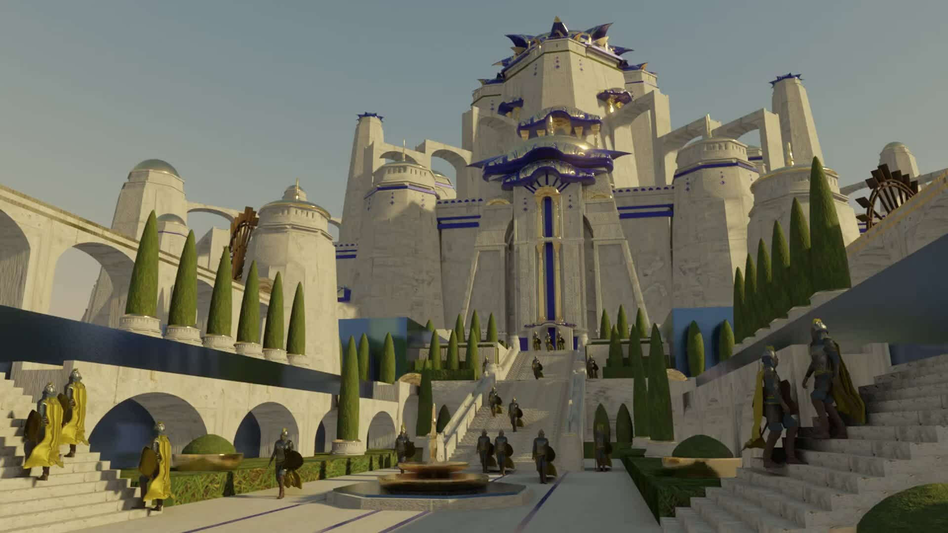 ArtStation - Palace Video - Full Lighting