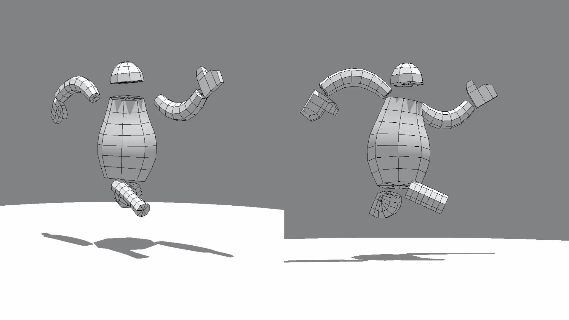 Stef van Essen - Animation - Student Rigging Work