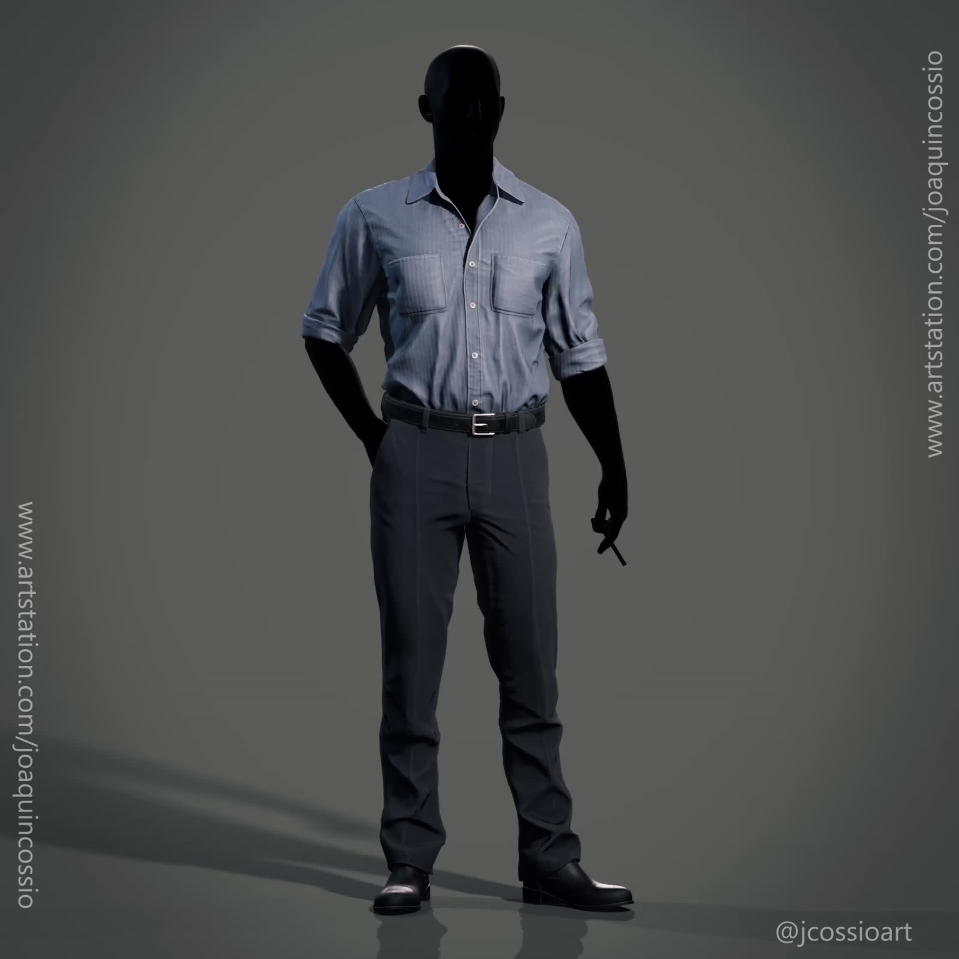 ArtStation - Rust Cohle - True detective