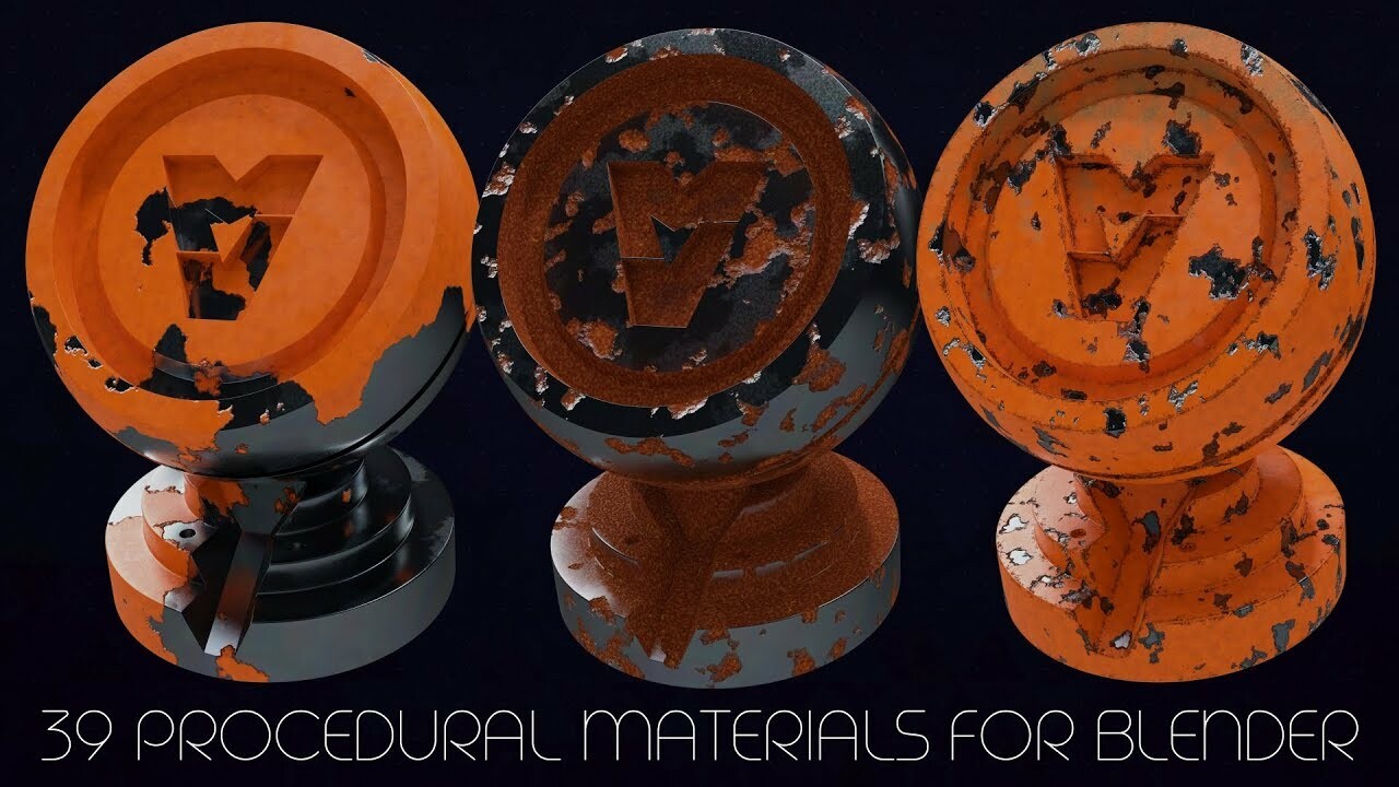 ArtStation - Released a Procedural Pack for Blender 2.8 with Mask Generator