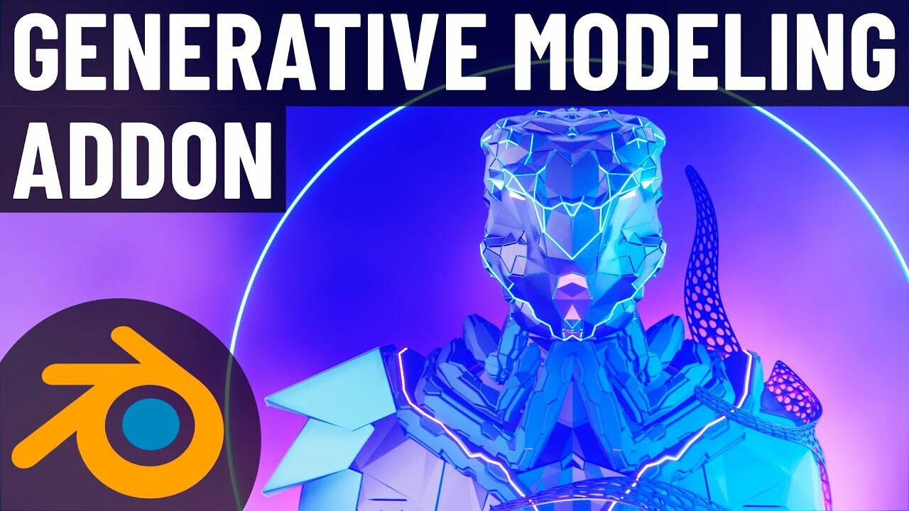 ArtStation - Free Generative Modeling Addon for Blender 2.8