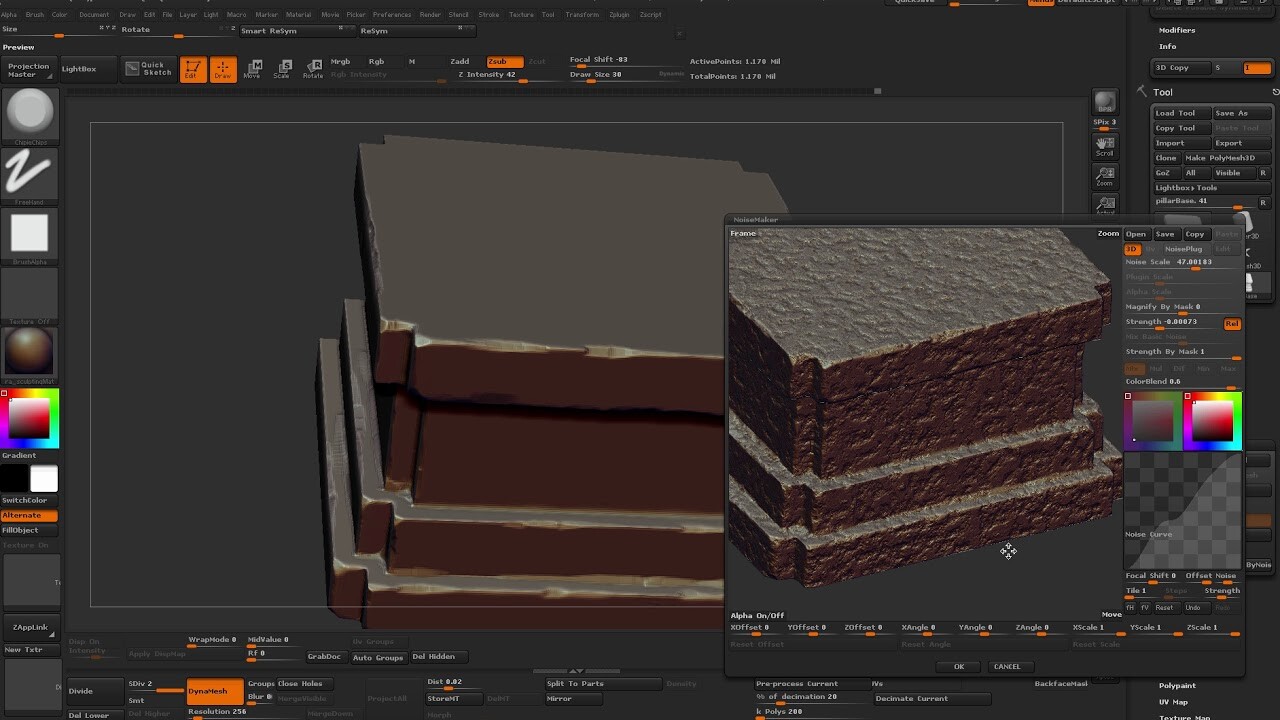 ArtStation - Blocking out shapes, part 3. Sculpting!