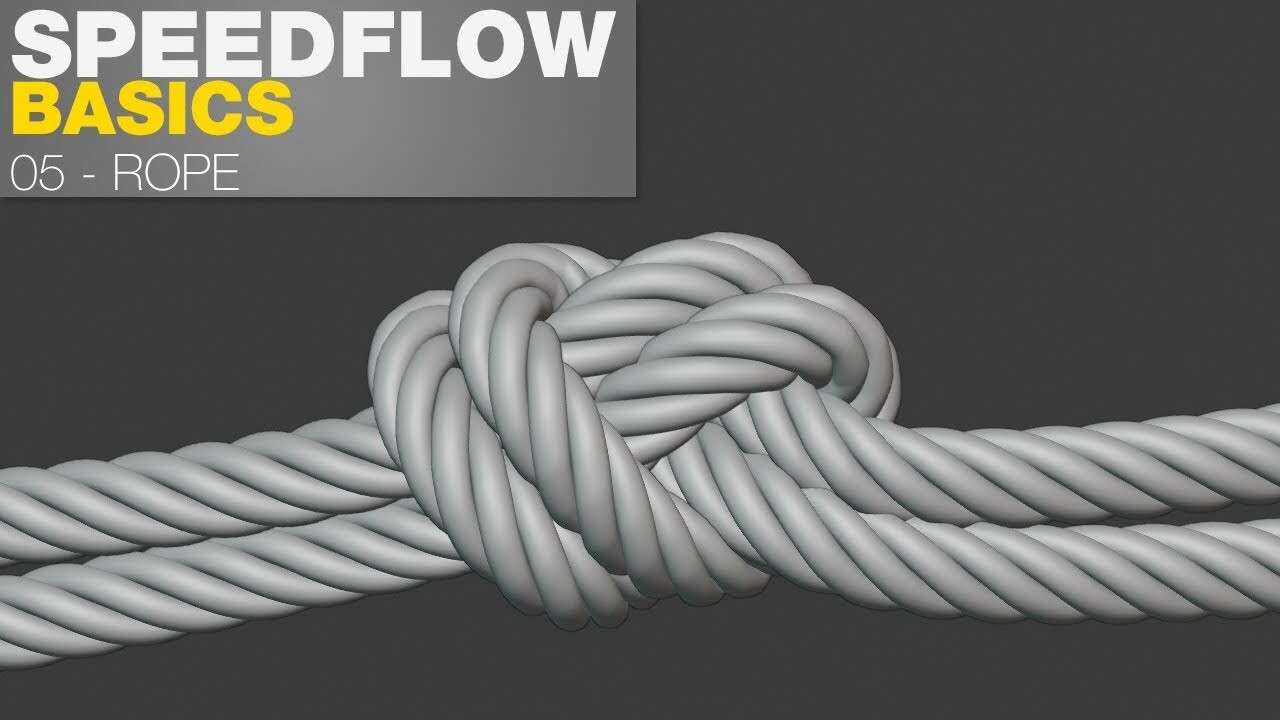 ArtStation - Speedflow Basics - 05 - Rope