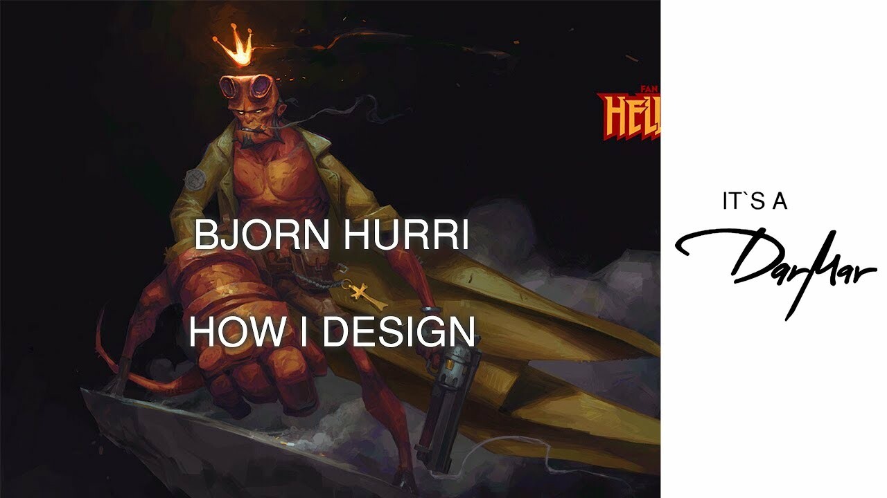 ArtStation - EP 19 | HOW I DESIGN | BJORN HURRI ft. DARMAR