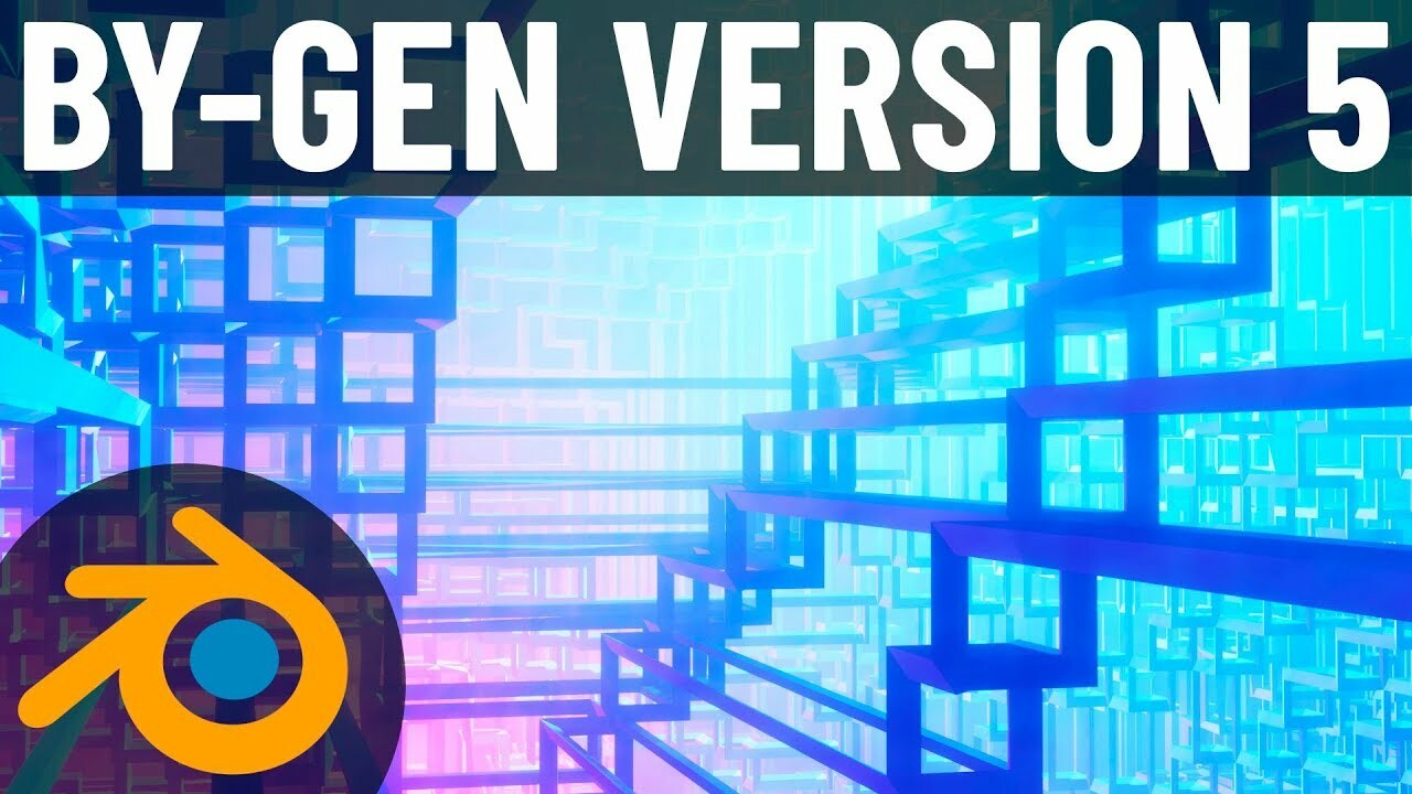 ArtStation - New Features for BY-GEN - The Free Generative Modeling Add-on